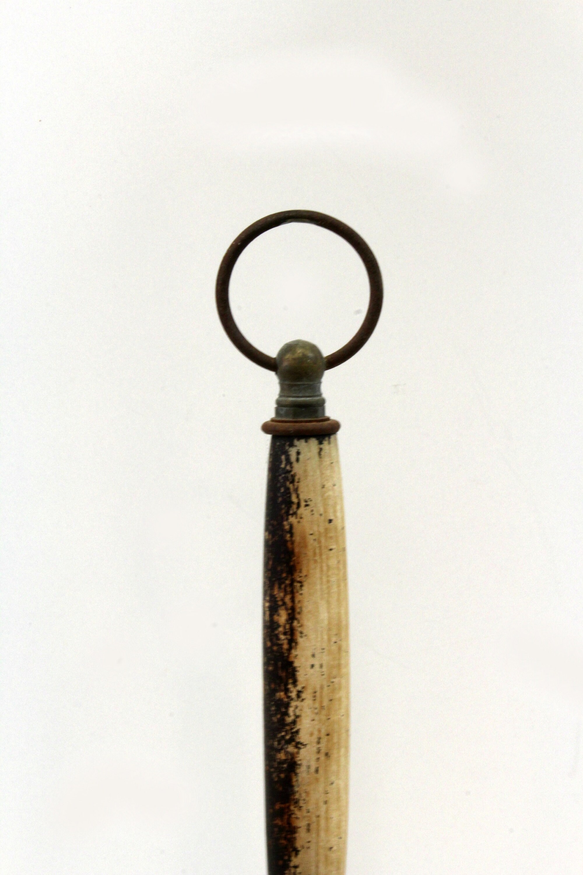 Antique Brass School/dinner Bell With Wooden Handle and Ring for ...