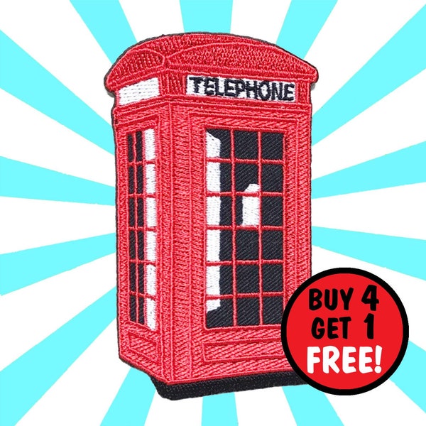 Red Telephone Box - Etsy