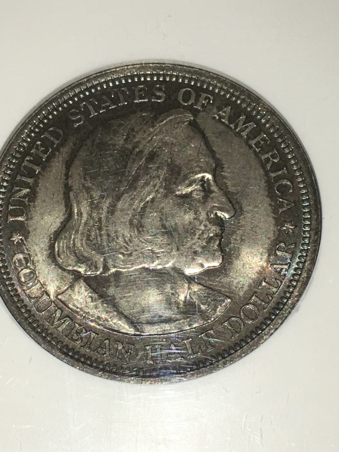 1892 Columbian Commemorative Silver Half Dollar Coin, NGC Graded Coin ...