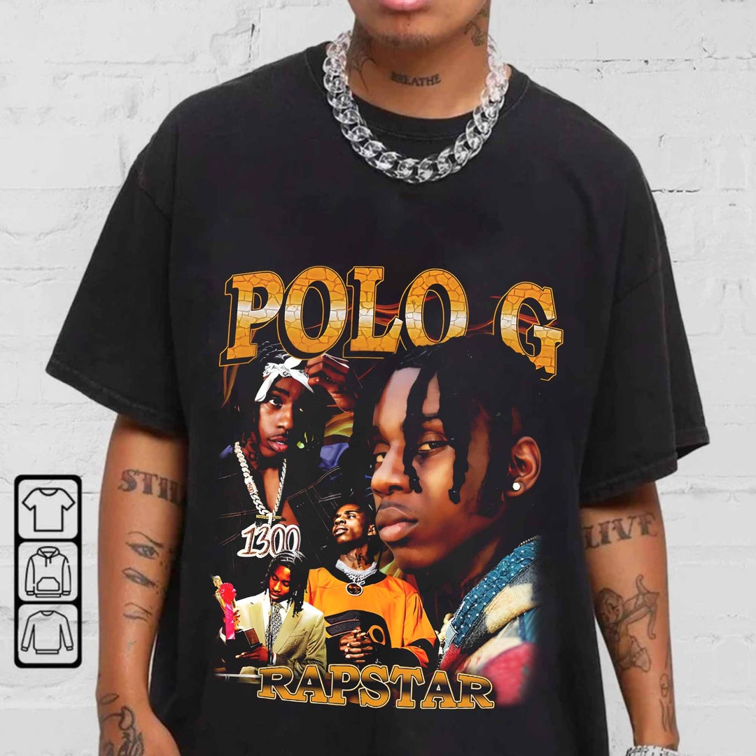 Retro Polo G Rapper Png, Polo G Rapper Png, Vintage 90s Polo G Rapper ...