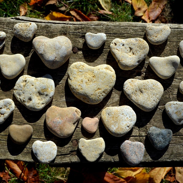 Heart Shaped Rocks - Etsy