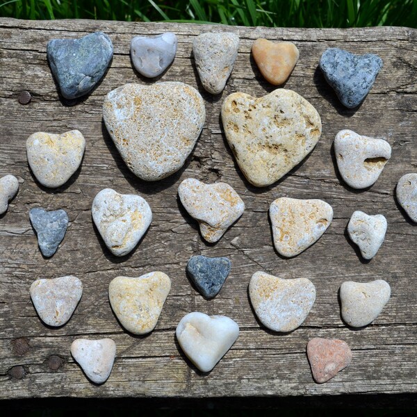 Heart Shaped Rocks - Etsy