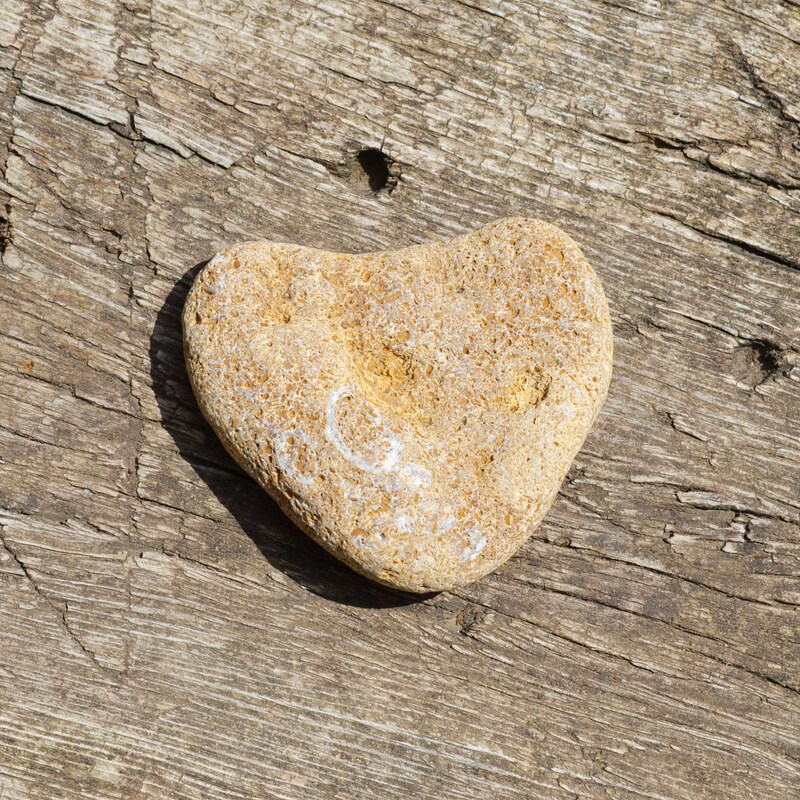 Natural Found Heart Shaped Rocks - Etsy