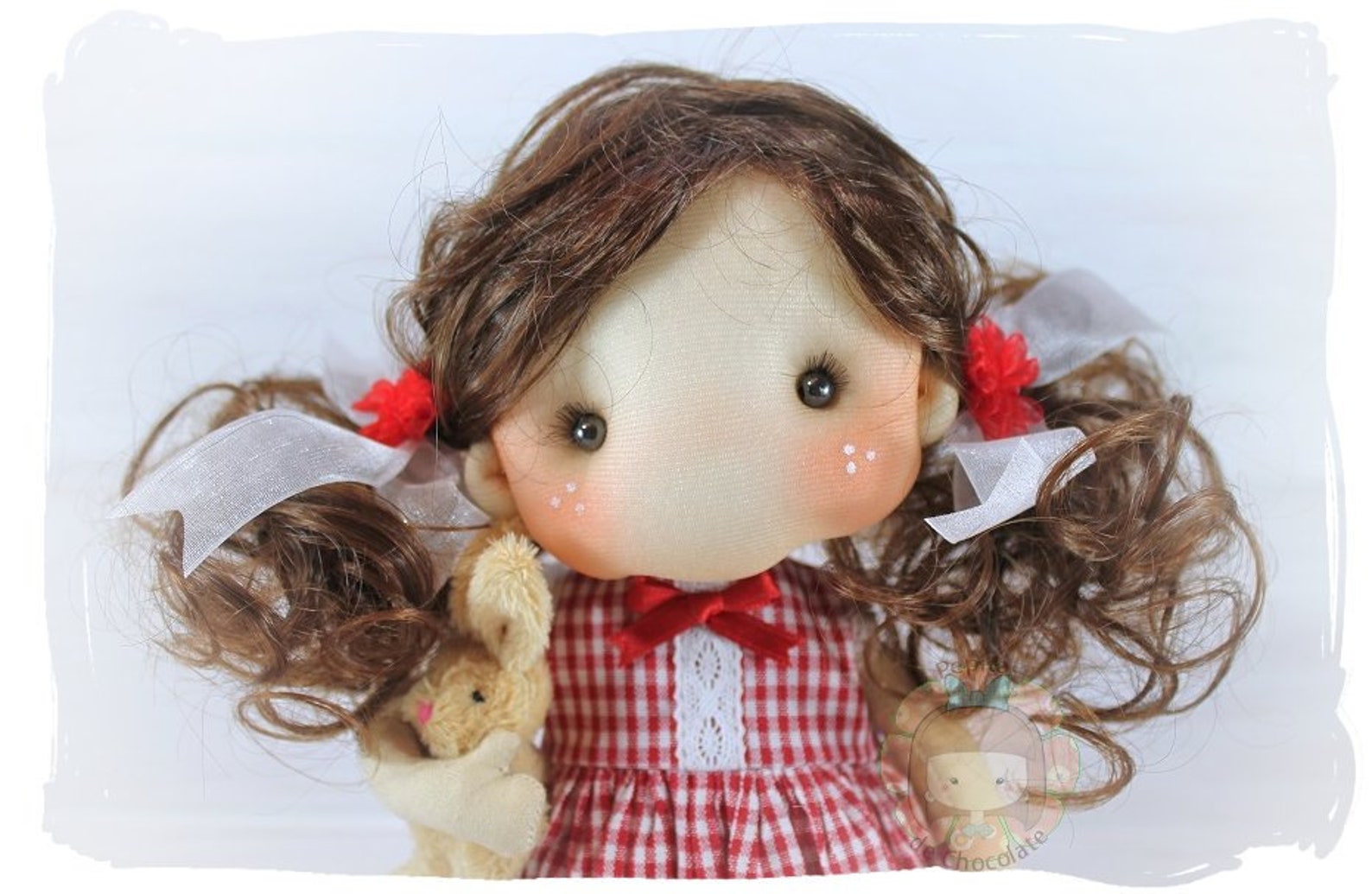 Patrón muñeca Pepita Mini 26 cm / Pepita mini doll pattern 10,2 ...