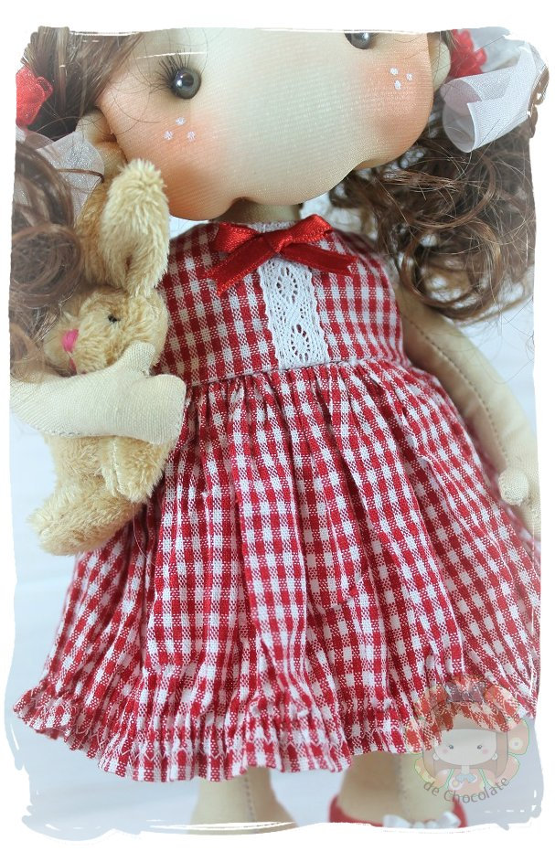 Patrón muñeca Pepita Mini 26 cm / Pepita mini doll pattern 10,2 ...