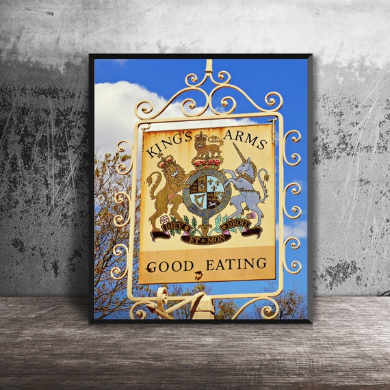 Colonial Williamsburg King's Arms Tavern Sign Photo - Etsy