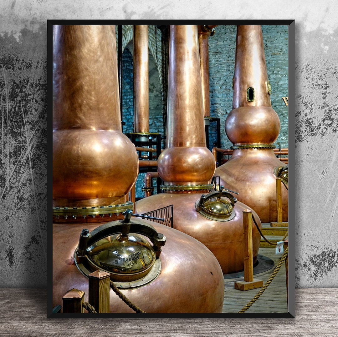 Woodford Reserve Bourbon Still Wall Art, Housewarming Gift for Men ...
