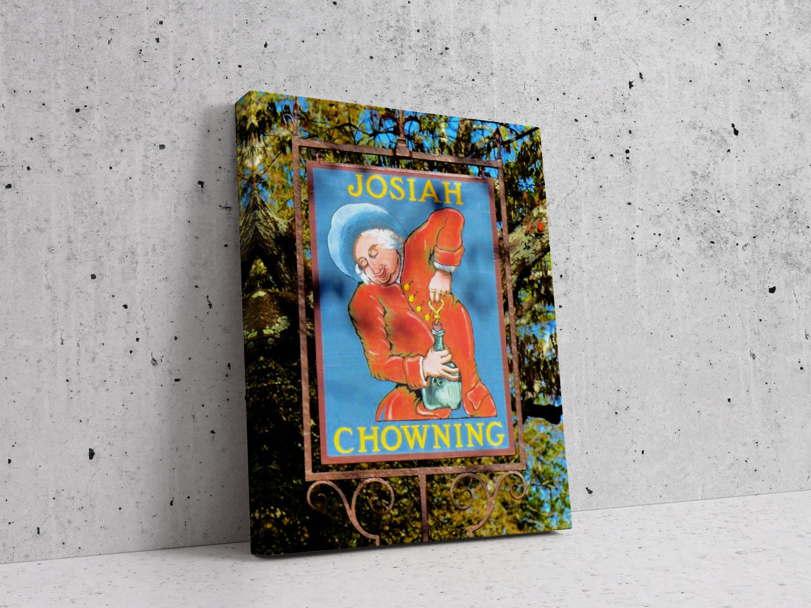 Josiah Chowning Vertical Tavern Sign Photo Colonial Williamsburg ...