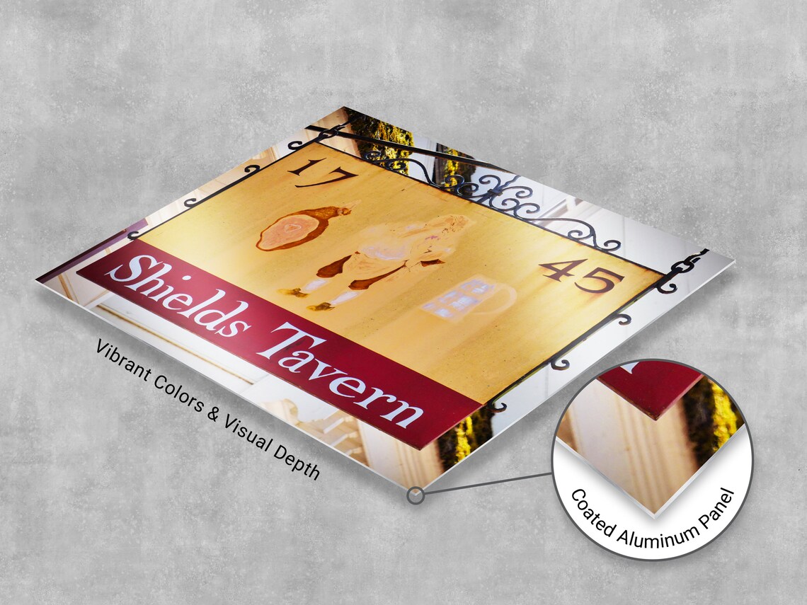 Shields Tavern Sign Colonial Williamsburg Williamsburg Art - Etsy