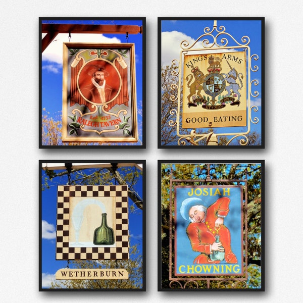 Colonial Tavern Sign - Etsy