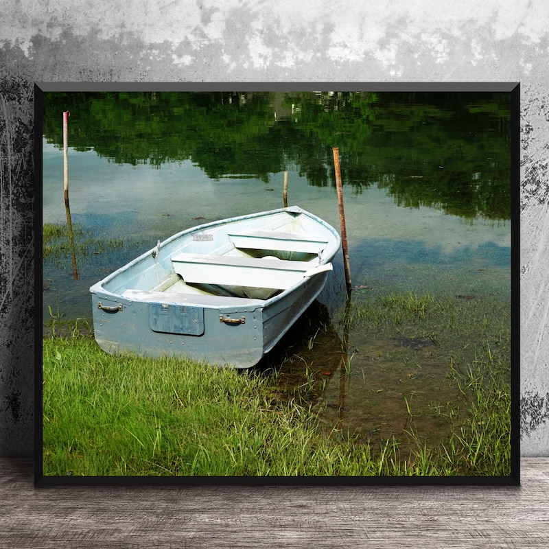 Row Boat Photo Print - Etsy
