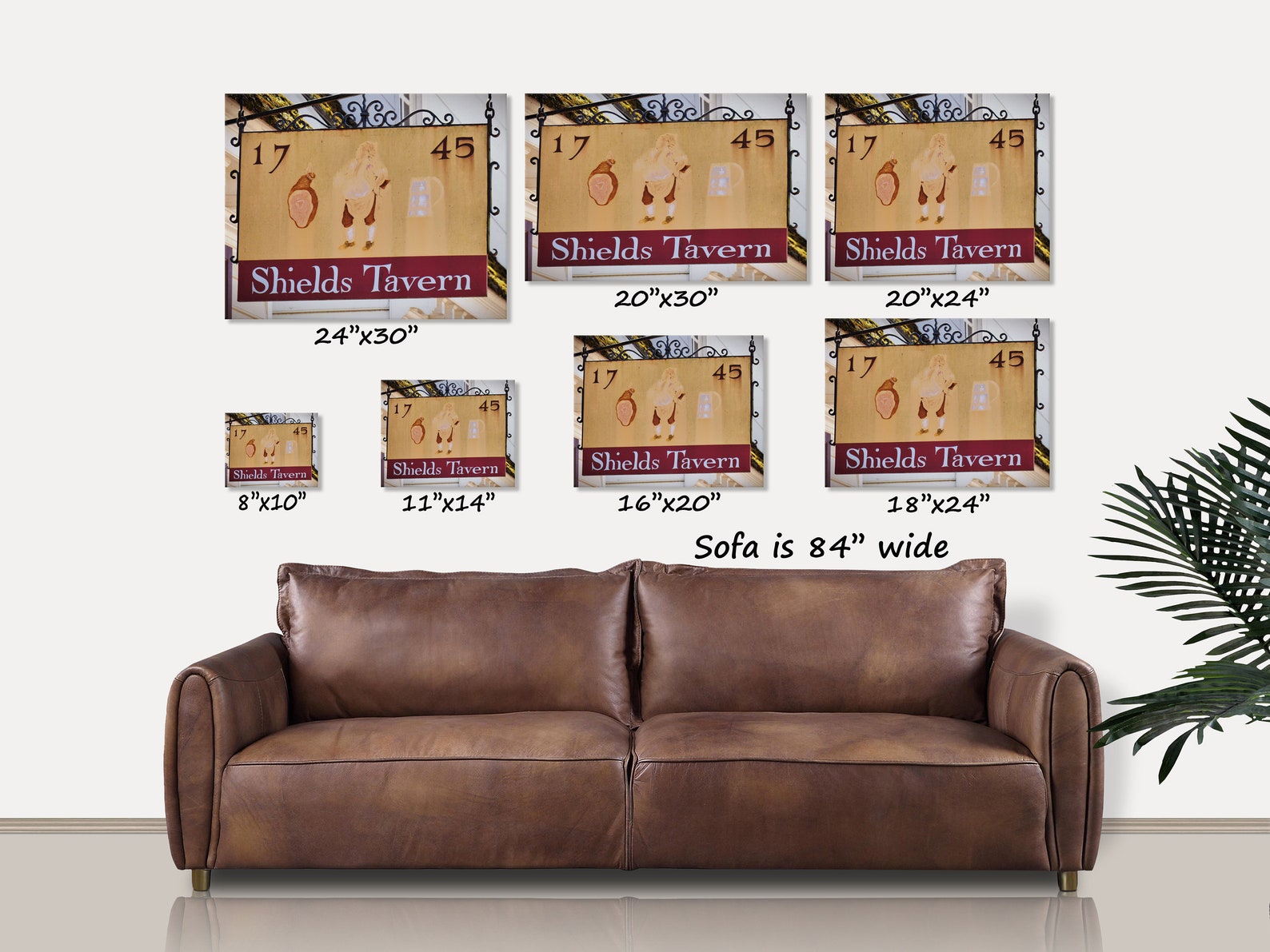 Shields Tavern Sign Colonial Williamsburg Williamsburg Art - Etsy