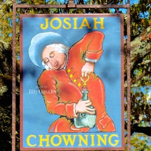 Josiah Chowning Vertical Tavern Sign Photo Colonial Williamsburg ...