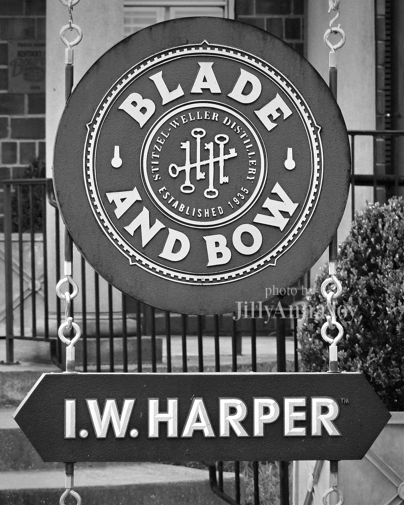 Blade and Bow Bourbon Sign at Stitzel Weller Distillery I W - Etsy