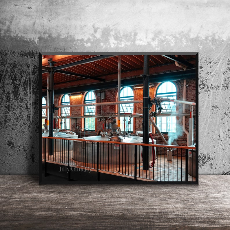 Bourbon Distillery Mash Cooker Wall Decor Kentucky Bourbon - Etsy