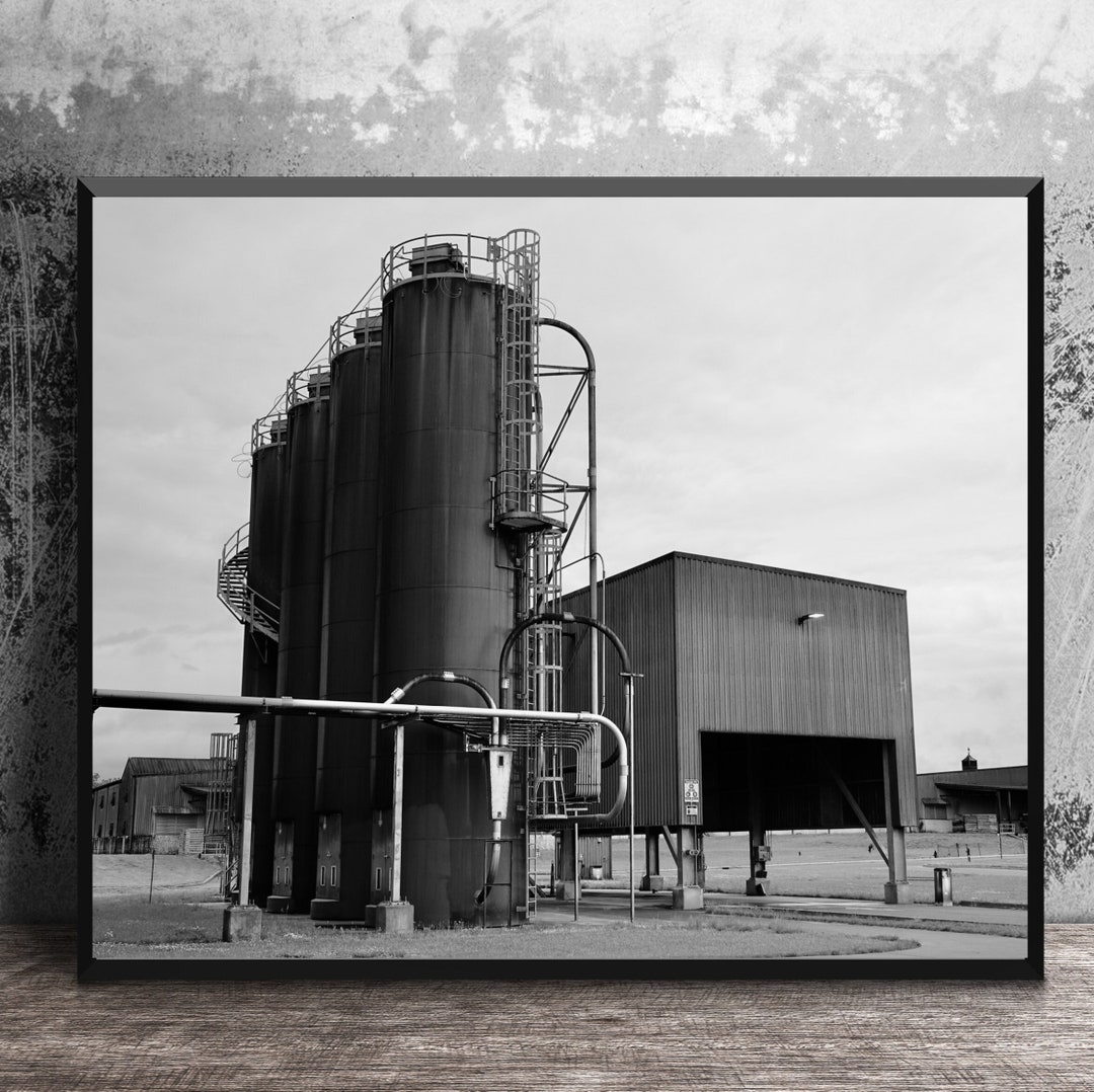 Distillery Art Print for Bourbon Lovers, Unique Home Bar Decor ...