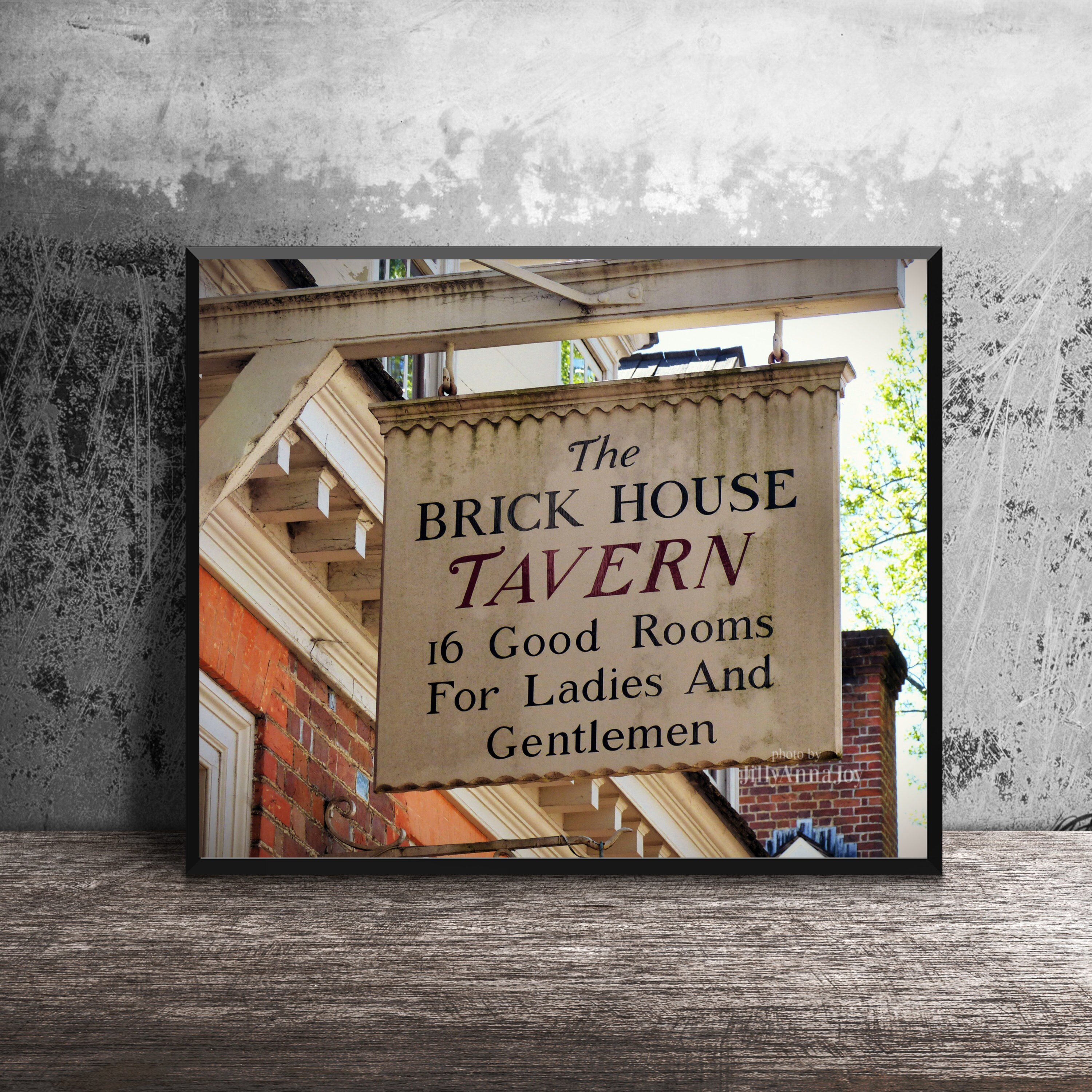 Brick House Tavern Sign Colonial Williamsburg Colonial Decor - Etsy