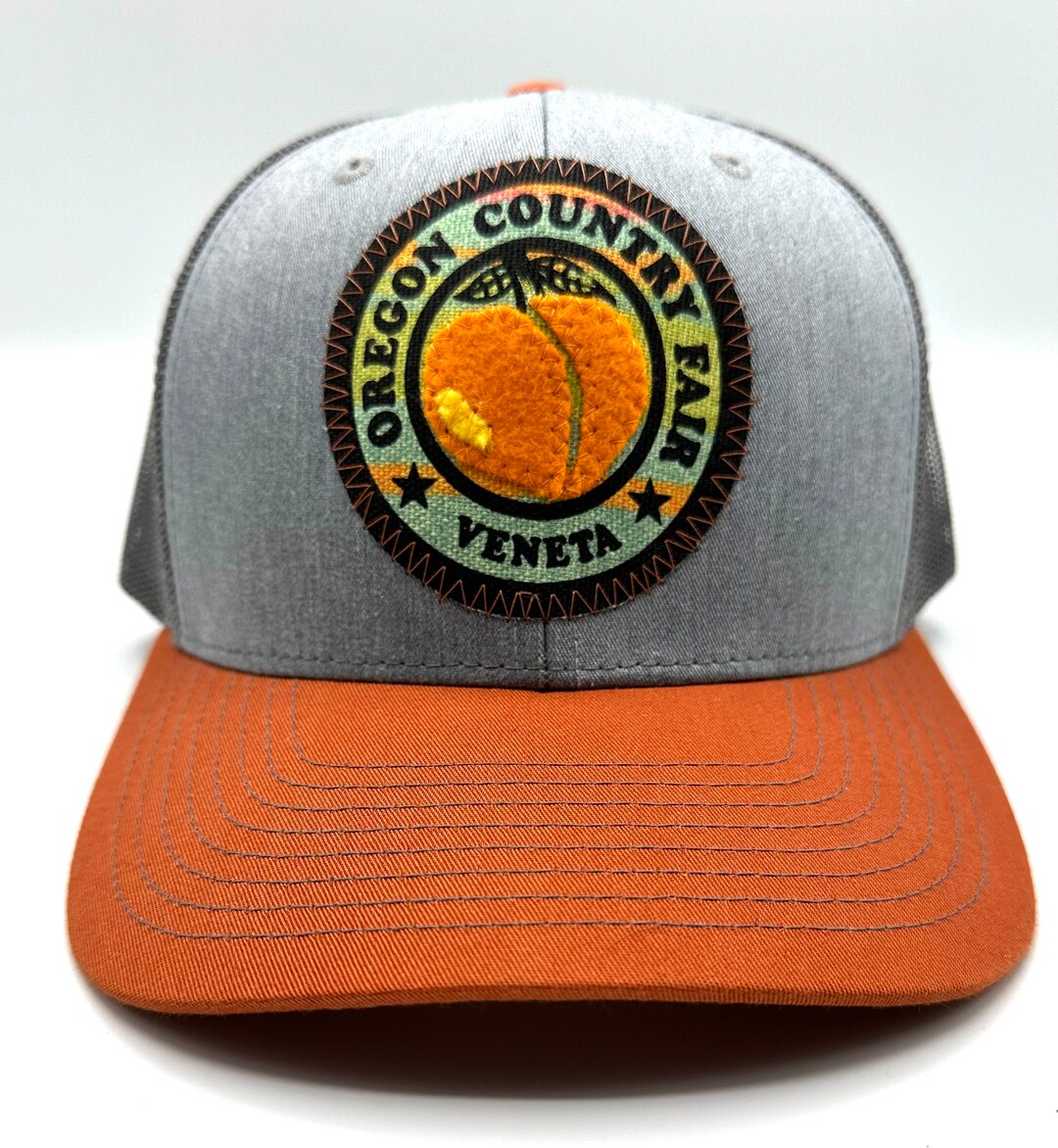 Oregon Country Fair Rust Baseball Hat / Trucker Hat - Etsy