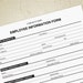 Employee Information Printable Form, New Hire Sheet, Digital File ...