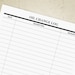 Oil Change Log Printable Form, Car Maintenance Tracker, Mower, Truck ...