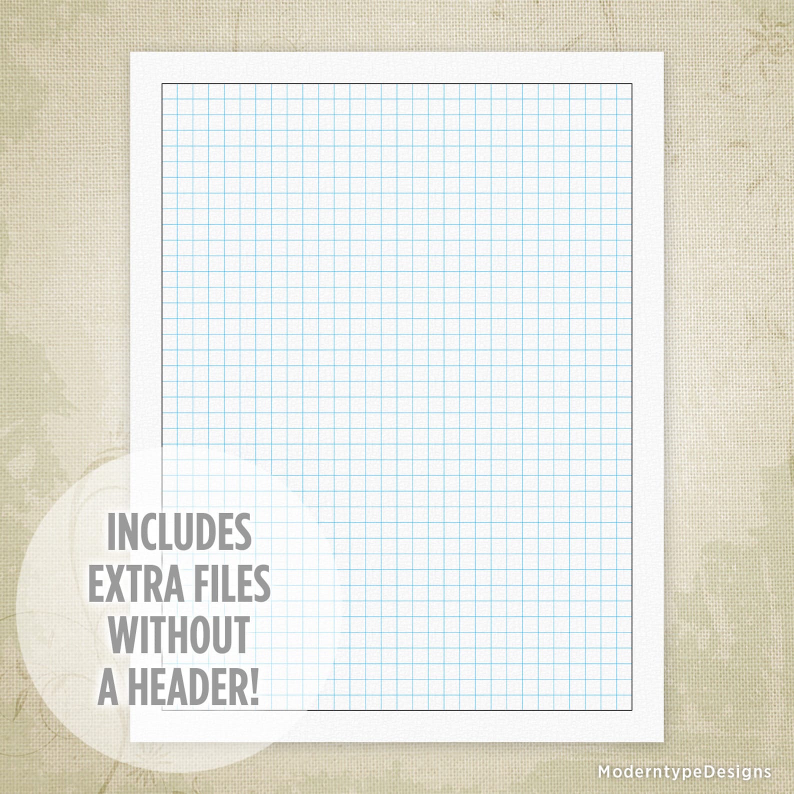 Graph Paper Printable Sheet, Drawing Sheet, Sketch Pad, Grid Paper ...