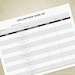 Committee Sign up Printable Form, Volunteer Signup Sheet, Event Planner ...