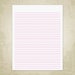 Lined Digital Paper Printable, Multi-colors Journal Inserts for Writing ...