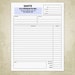 Price Quote Printable Form, Business Estimate, Proposal for Work ...