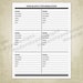 Insurance Information Printable Tracker, Car, Homeowners, Life, Dental ...