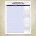 Job Responsibility Checklist Printable, Editable Company Task Log ...