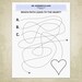 Find the Path to the Shape Printable, Teacher Find It Puzzle, Child ...