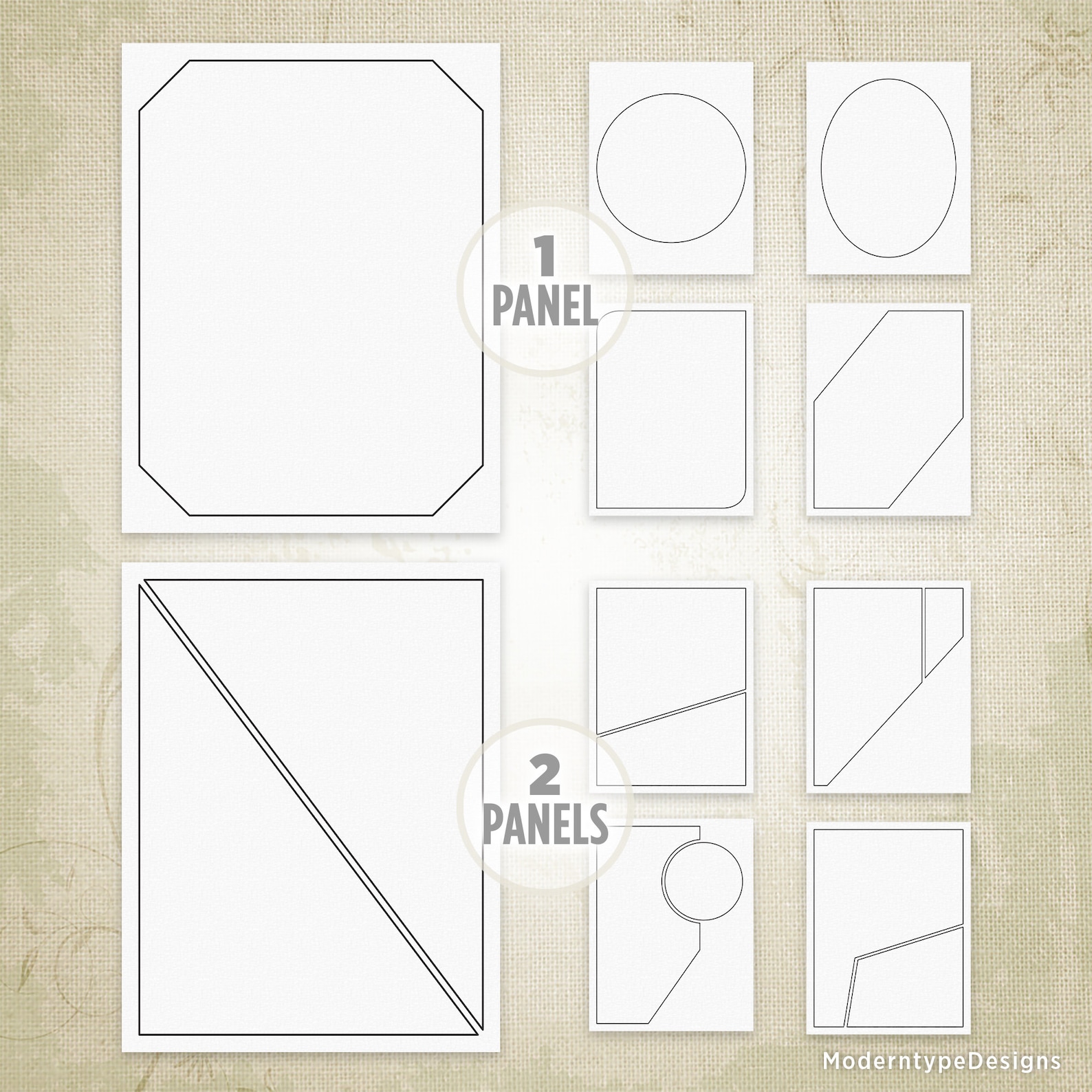 Complex Comic Book Panels: 50 Printable Pages (digital Download) - Etsy