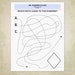 Find the Path to the Shape Printable, Teacher Find It Puzzle, Child ...