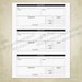 Three Receipts on One Sheet Printable, Cut Out Your Own Receipts, Proof ...