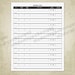 Sleep Log Printable Form, Sleep Schedule Diary, Nighttime Journal, Nap ...