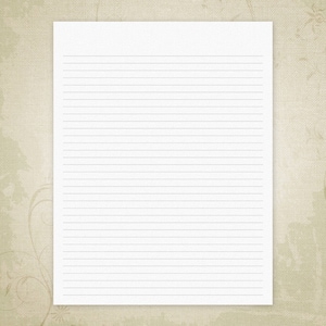 Lined Digital Paper Printable, Multi-colors Journal Inserts for Writing ...