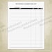 Restroom Cleaning Sign-off Sheet, Bathroom Cleanup Schedule for ...