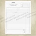 Price Quote Printable Form, Business Estimate, Proposal for Work ...