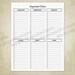 Important Dates Printable Digital Download, Monthly Planner, Birth ...