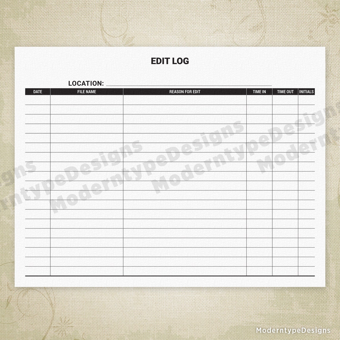 File Edit Log Printable File Saving Tracker Digital Chart - Etsy