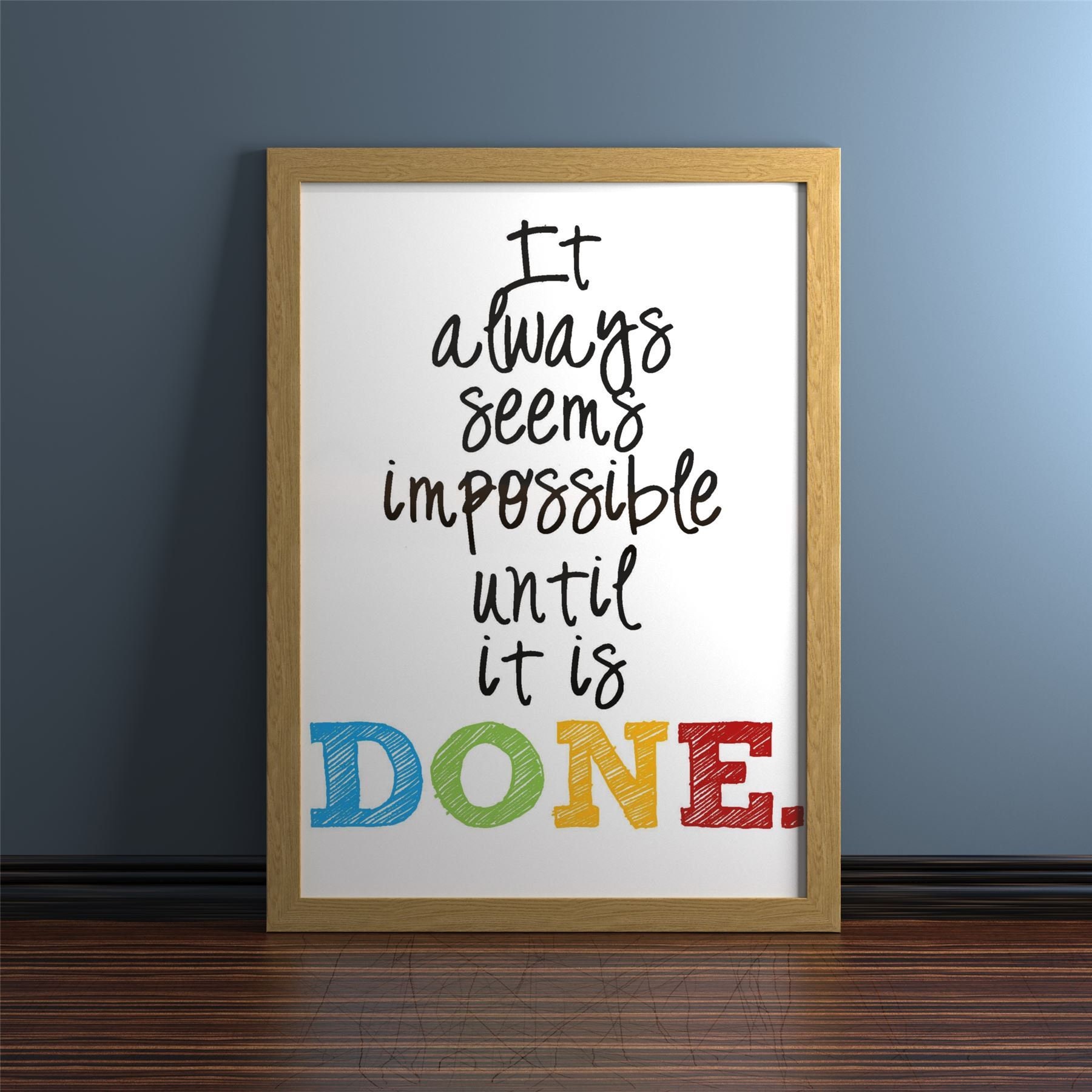 A1 A2 A3 A4 A5 Excel Range Oak Photo Picture Poster Frames | Etsy