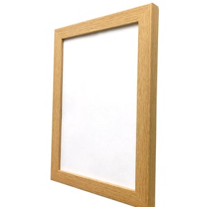 A4 Picture Photo Frame Modern Flat Box Moulding Hang or Stand in Both ...