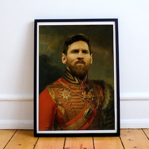 Lionel Messi Poster, Classical Painting, Regal Art, General, Soccer ...