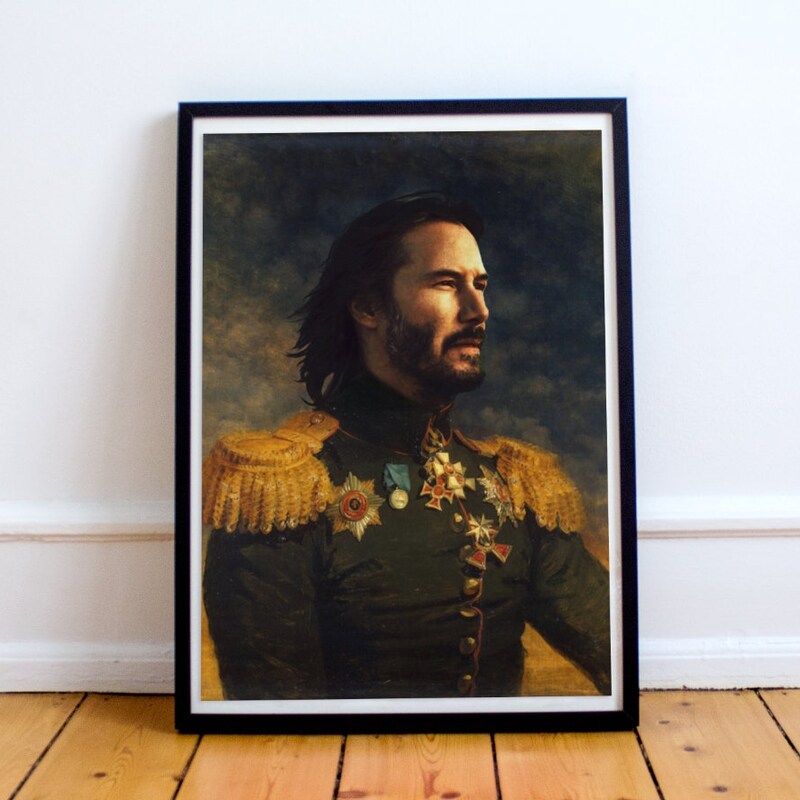 Keanu Reeves Poster - Etsy