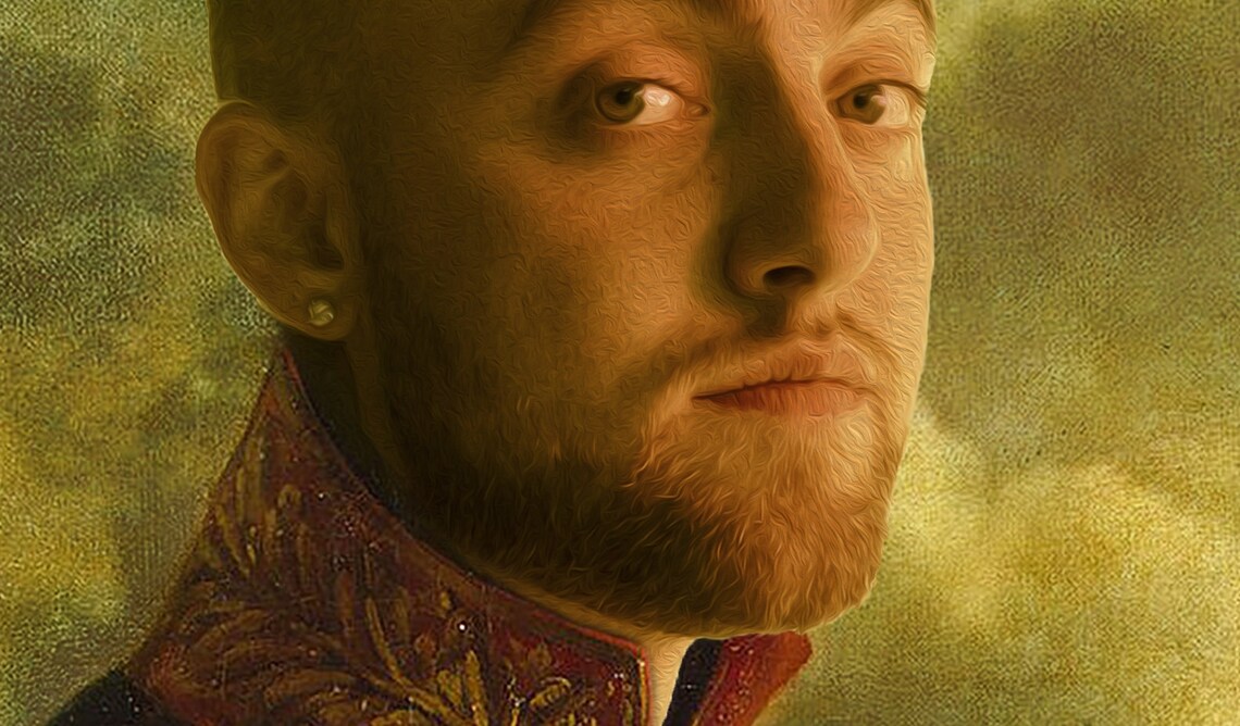 Mac Miller Poster Classical Painting Regal Art General Hip | Etsy
