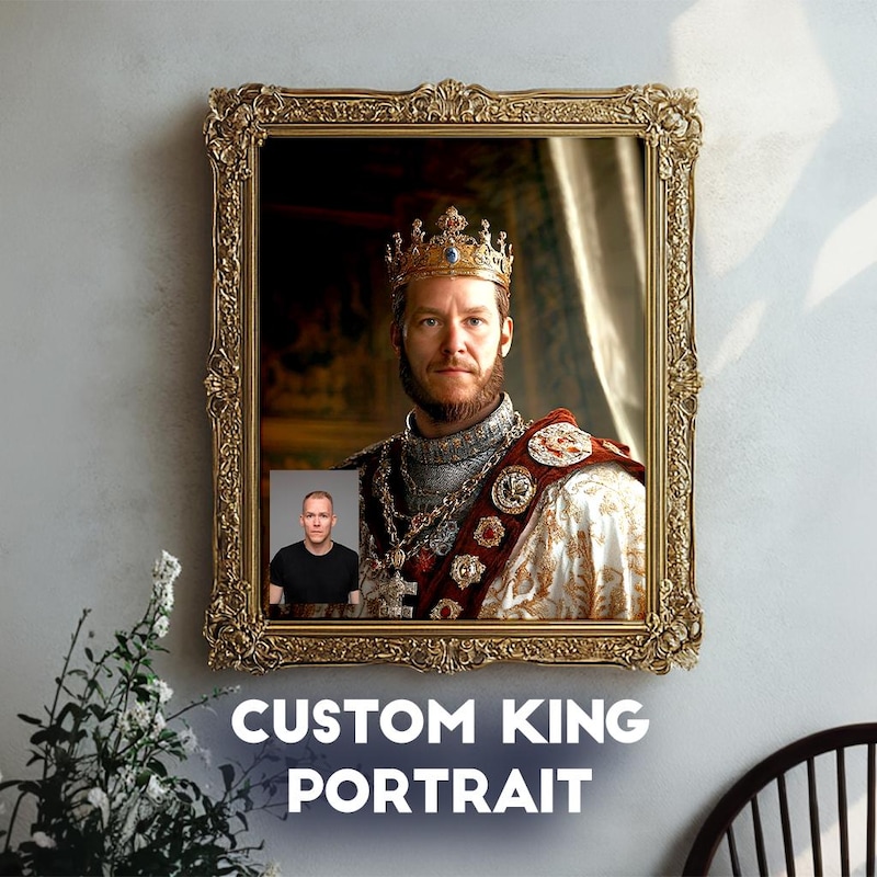Historical Portrait - Etsy