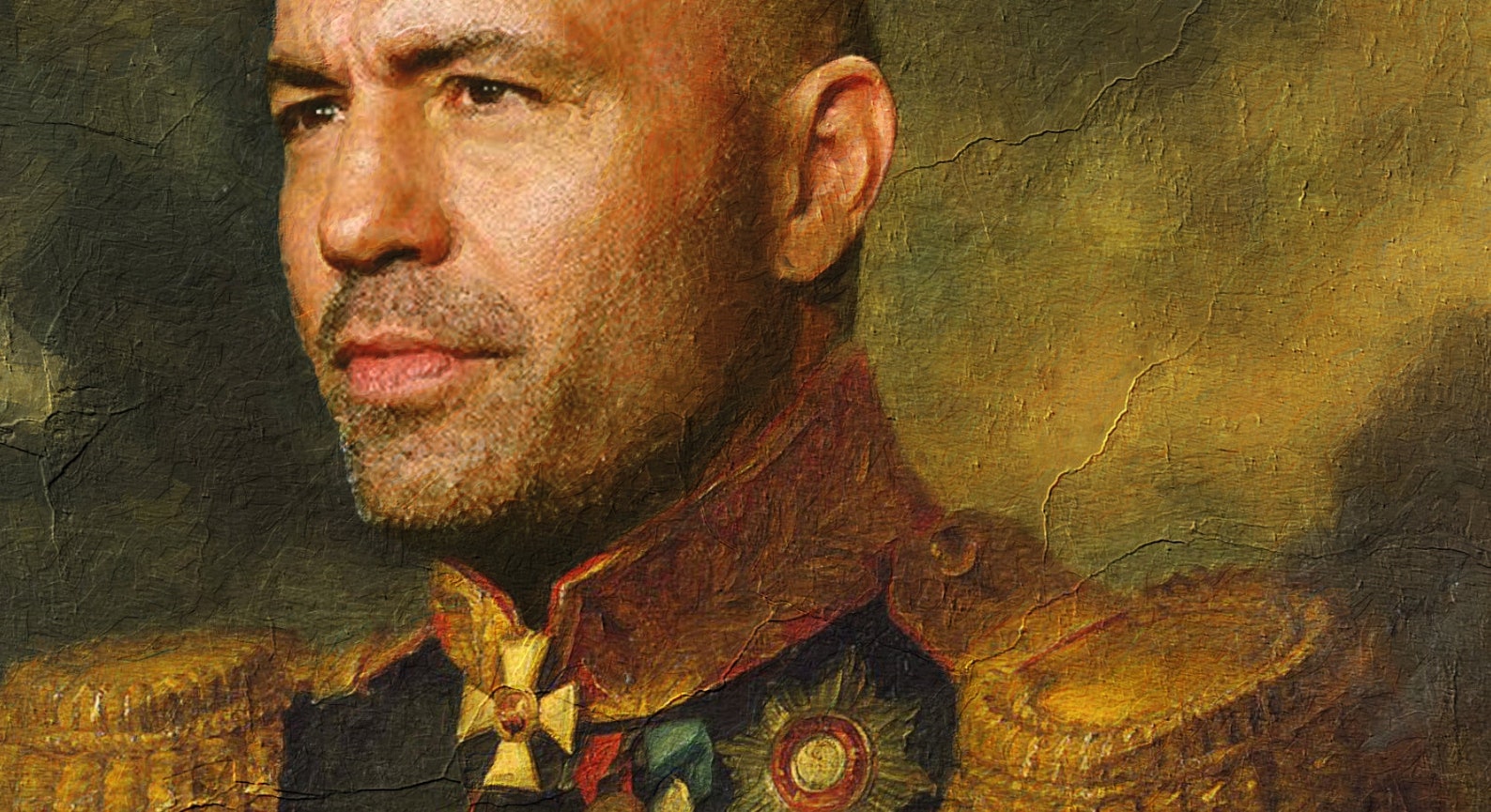 Joe Rogan Poster Comedian Podcast Classical Painting as - Etsy