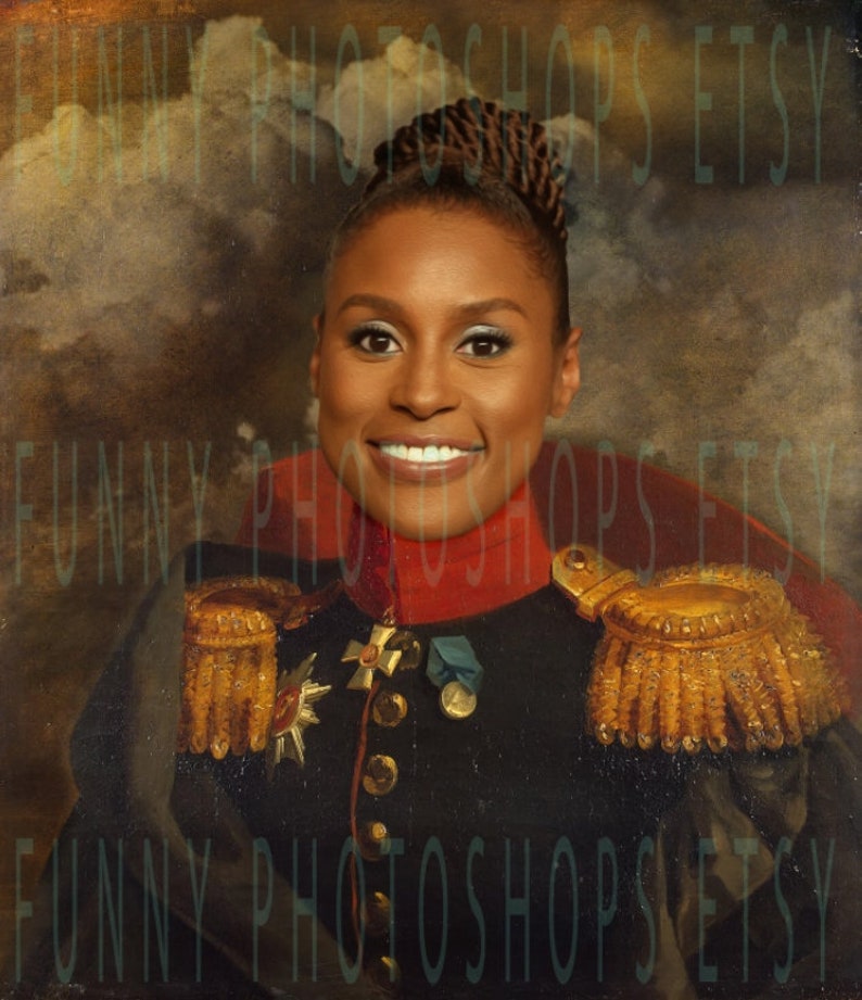 Issa Rae Poster Classical Painting Regal Art General - Etsy