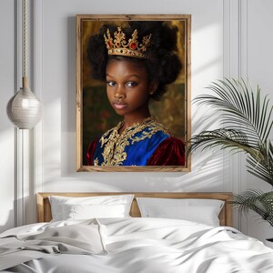 Custom Royal Princess Portrait From Photo, Turn Me Royal, Princess ...