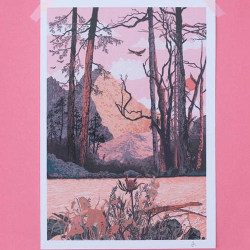 A6 Loving You From Afar Postcard Social Distancing Card | Etsy